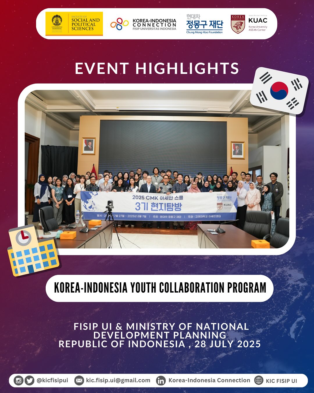 Korea-Indonesia Youth Collaboration Program Berhasil Menjembatani Dialog Isu Global – Departemen ...